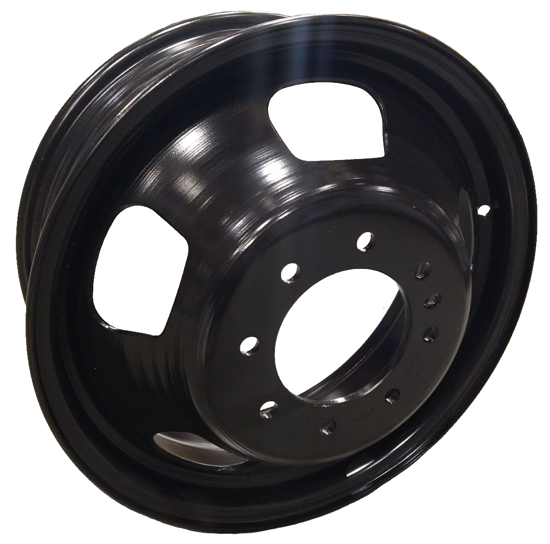 Steel Wheel 17x6 8x165.1 ET136 CB121 Dually Black